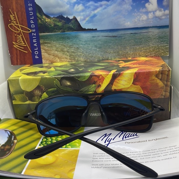 Accessories | Bnib Maui Jim Sport Mj 437 Black W Mirror Polarized ...